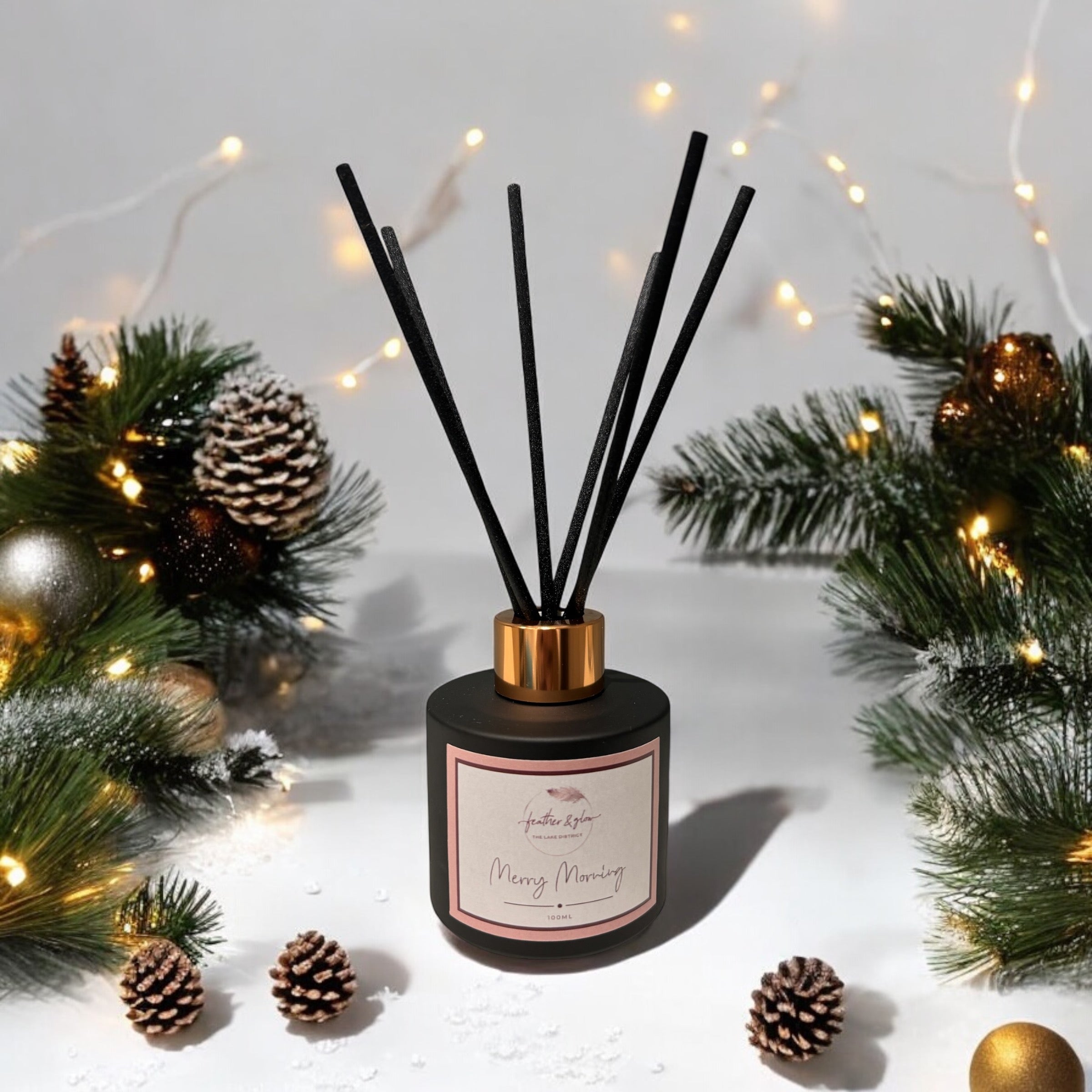 Merry Morning Reed Diffuser – Feather & Glow